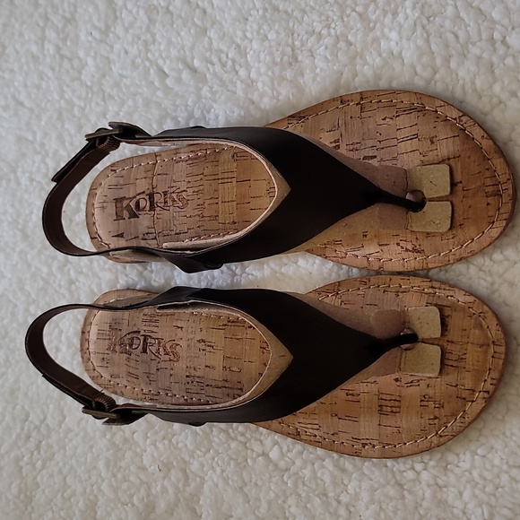 Kork-Ease | Shoes | Korks Skylar Thong Slingback Comfort Sandals | Poshmark
